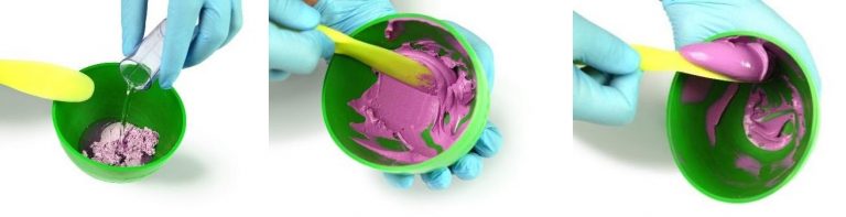 Alginate mixing: hints for achieving an optimum result
